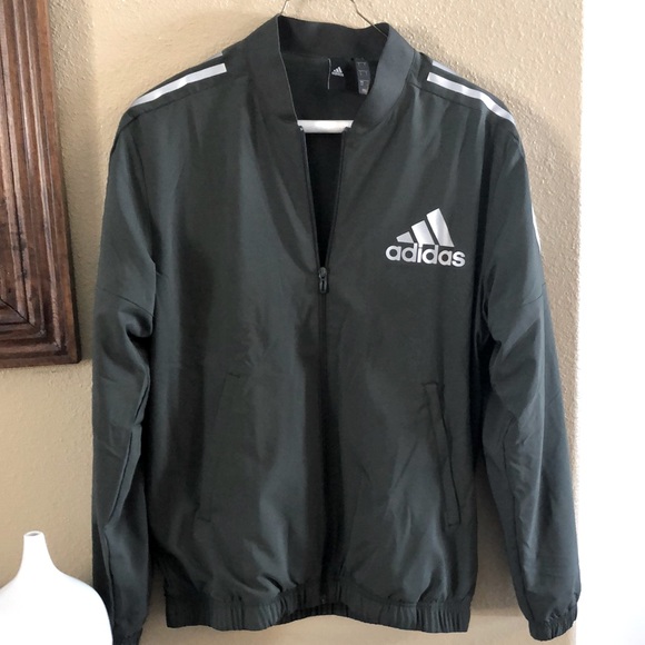 adidas | Jackets & Coats | Adidas Mens Small Warmup Jacket | Poshmark